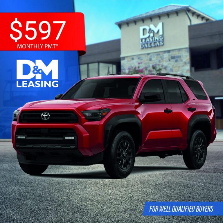 Car Lease Deals Near Me | New Car Lease Specials in DFW